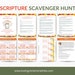 Gratitude Quest Scripture Scavenger Hunt Game (Download Now) - Etsy