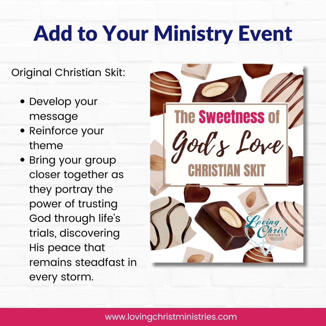 The Sweetness of God's Lov Christian Skit | Women's Ministry | Church ...