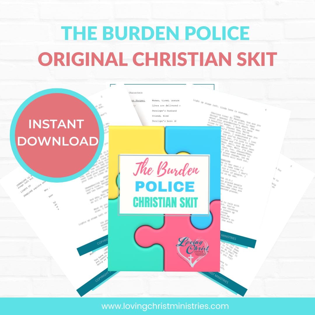 The Burden Police Christian Skit | Women's Ministry | Church Activities ...