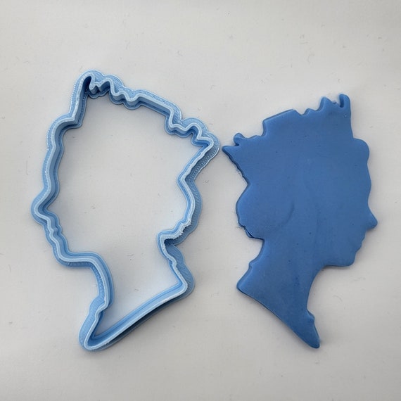 Queen Elizabeth II Cookie Fondant Cutter Queen's Head - Etsy