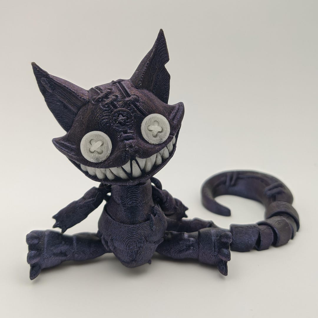 Creepy Cheshire Cat | Voodoo Doll | Glow in the Dark - Etsy