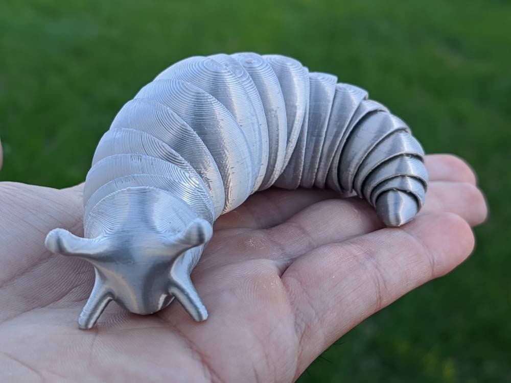 3D Printed Articulating Slug | Etsy