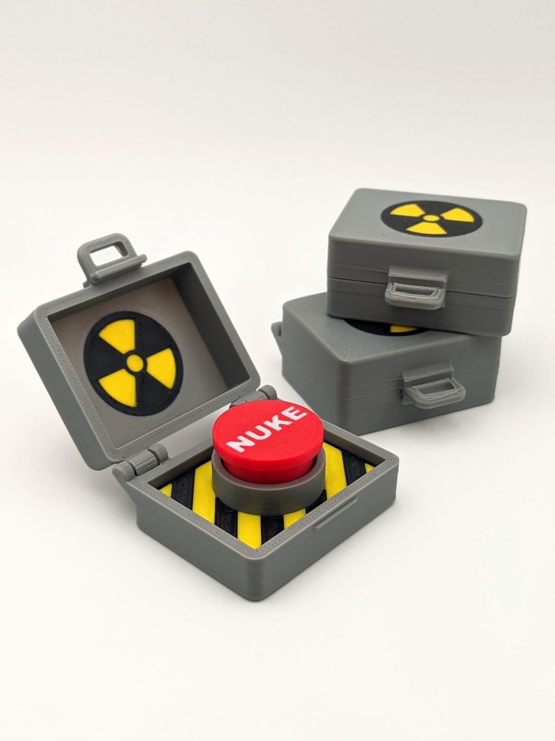 Nuke Briefcase Clicker Fidget Toy – Tactical Keyboard Clicker for ...