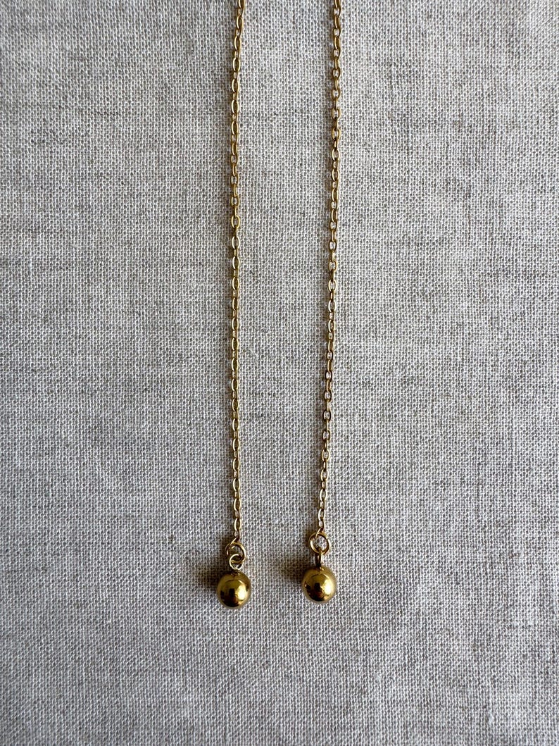 Gold Face Chain With Teardrop Crystal Pendants, Stainless Steel Nose ...