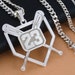 Personalized Engraved Number With Name Necklace, 23 Number Pendnat ...