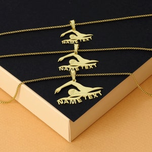 Swimmer Pendant Collection, Elegant Swim Jewelry, Sporty Swimmer Charm ...
