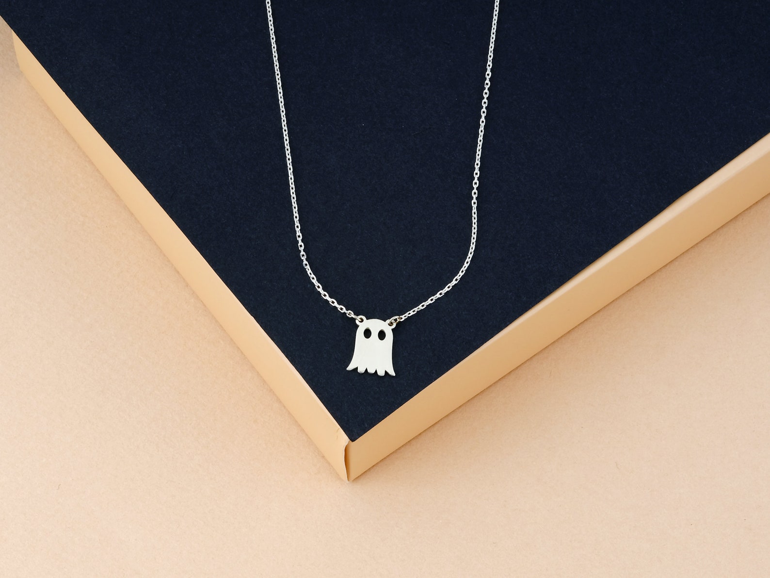 Surprise Your Loved Ones With Sterling Silver Ghost Necklace on ...