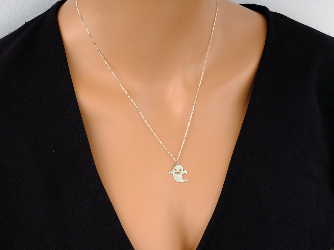 Surprise Your Loved Ones With Ghost Necklace on Halloween, Special ...
