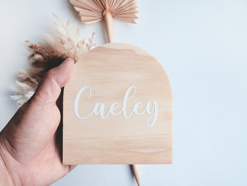 Freestanding Arch Wooden Blanks (12mm/19mm) - Wood Blank Sign, Craft ...