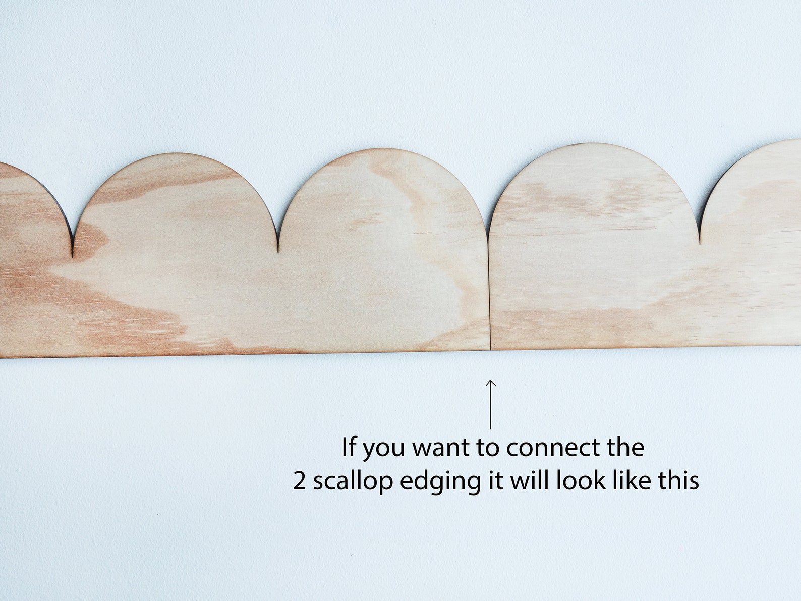 Scallop Pattern - Scallop Edging, Scallop Edge, Edging, Scallop, Wooden ...