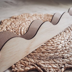 Wavy Trim for DIY (mdf or Plywood) - Wave Pattern MDF Wood Cutout ...