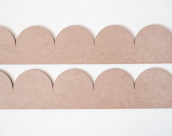 Wavy Trim for DIY (mdf or Plywood) - Wave Pattern MDF Wood Cutout ...