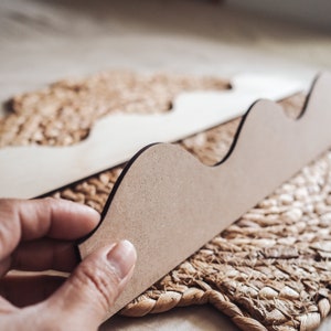 Wavy Trim for DIY (mdf or Plywood) - Wave Pattern MDF Wood Cutout ...