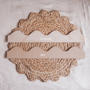 Wavy Trim for DIY (mdf or Plywood) - Wave Pattern MDF Wood Cutout ...