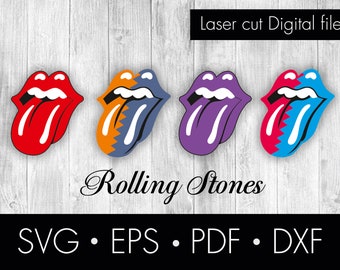 Rolling Stones Logo | Etsy
