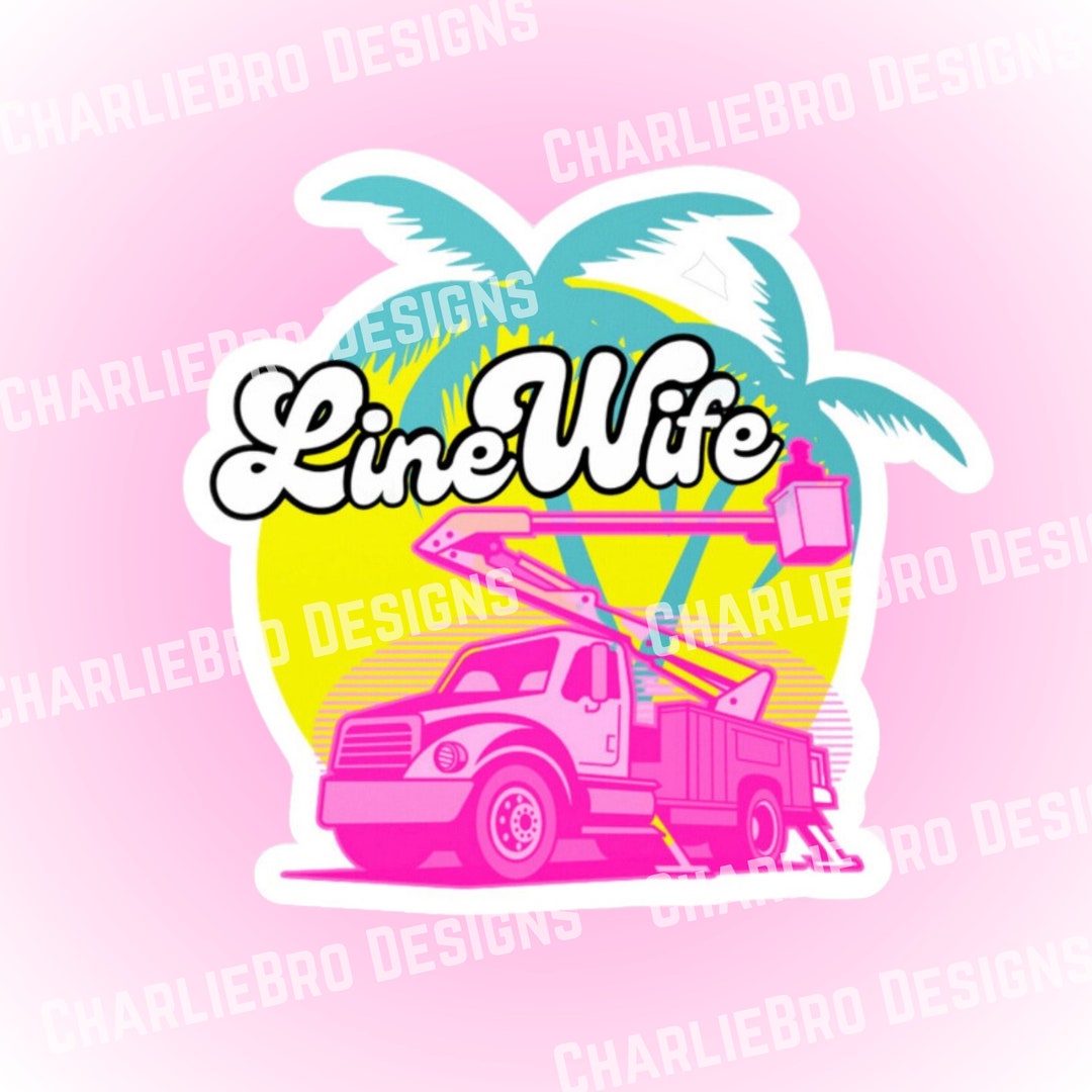 Line Wife Decal, Linewife, Linemans Wife, Line Wife, Lineman Wife, Line ...