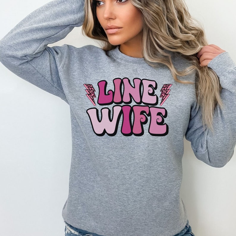 Lineman Wife Shirt Line Wife Gift Linewife Sweatshirt - Etsy