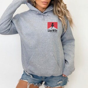 Linewife Sweatshirt, Line Wife Hoodie, Line Wife, Linemans Wife ...