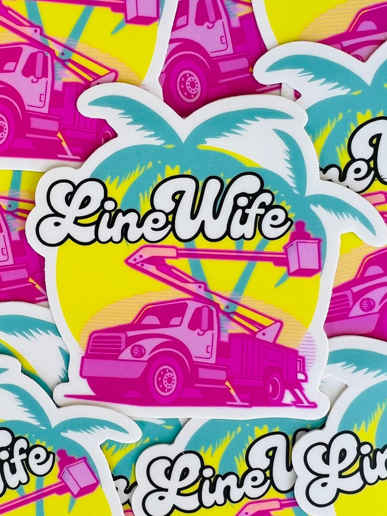 Line Wife Decal, Linewife, Linemans Wife, Line Wife, Lineman Wife, Line ...
