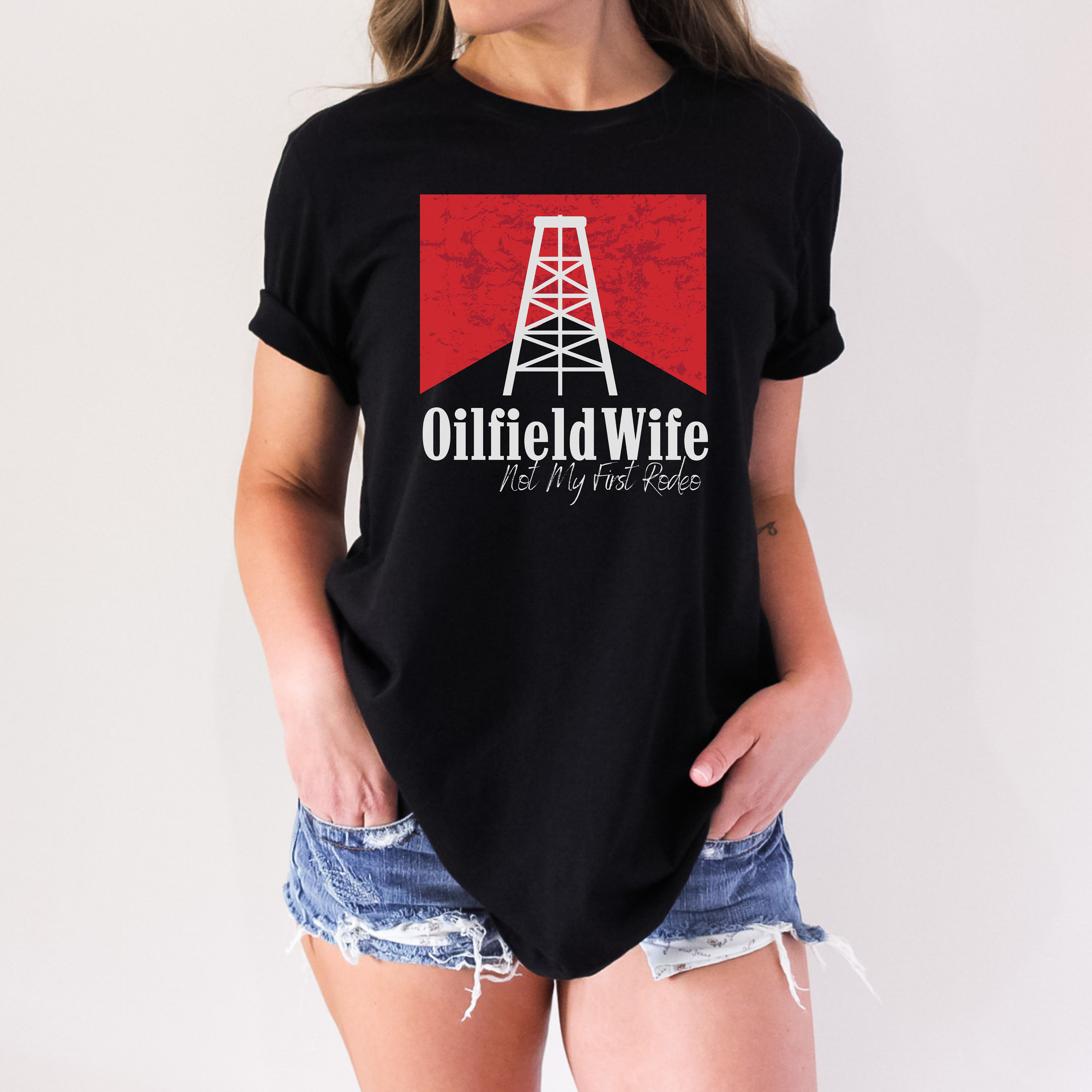 Oilfield Wife Shirt, Oilfield Wife, Gift for Oilfield Wife, Oil Rig ...