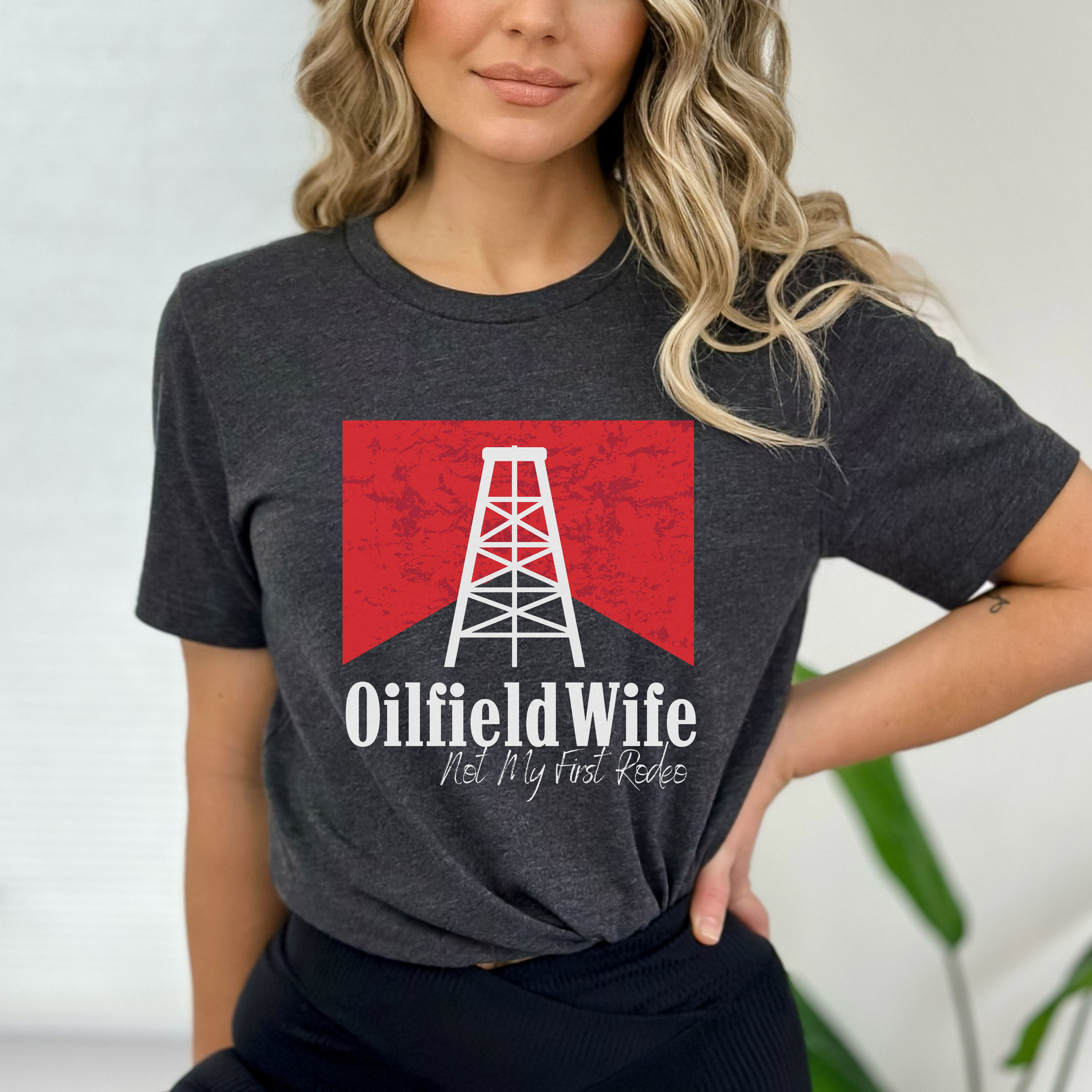 Oilfield Wife Shirt, Oilfield Wife, Gift for Oilfield Wife, Oil Rig ...