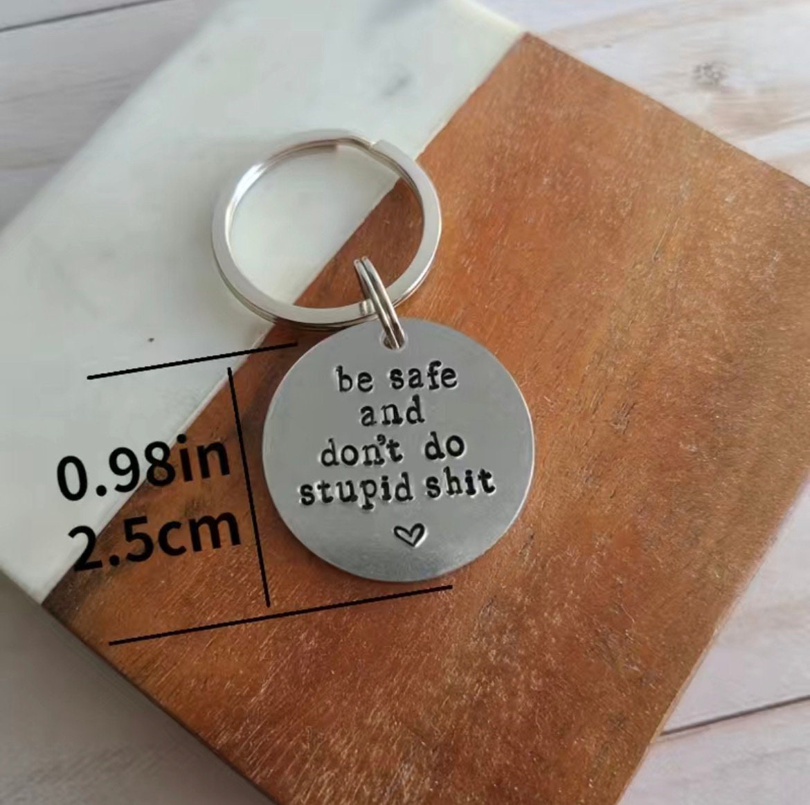 Funny Keychain Gift, Be Safe Keychain, 16th Birthday Gift, New Driver ...