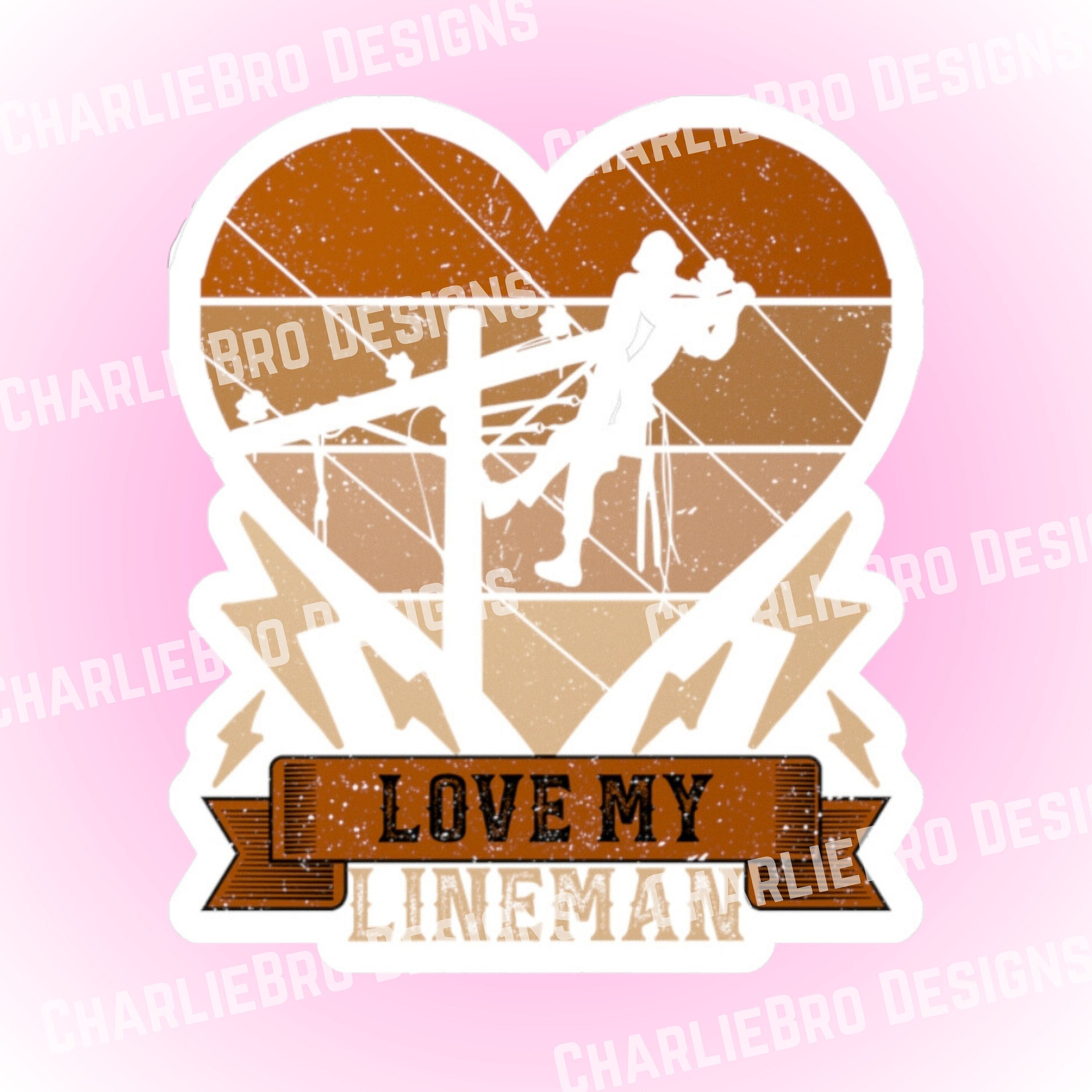 Line Wife, Line Wife Sticker, Line Wife, Linewife, Lineman Wife, Line ...