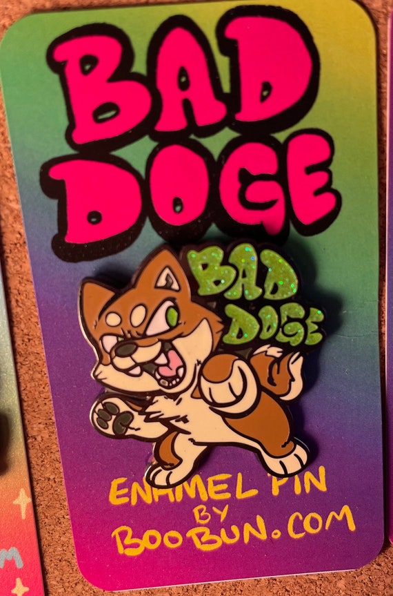 Bad Doge Pin | Etsy