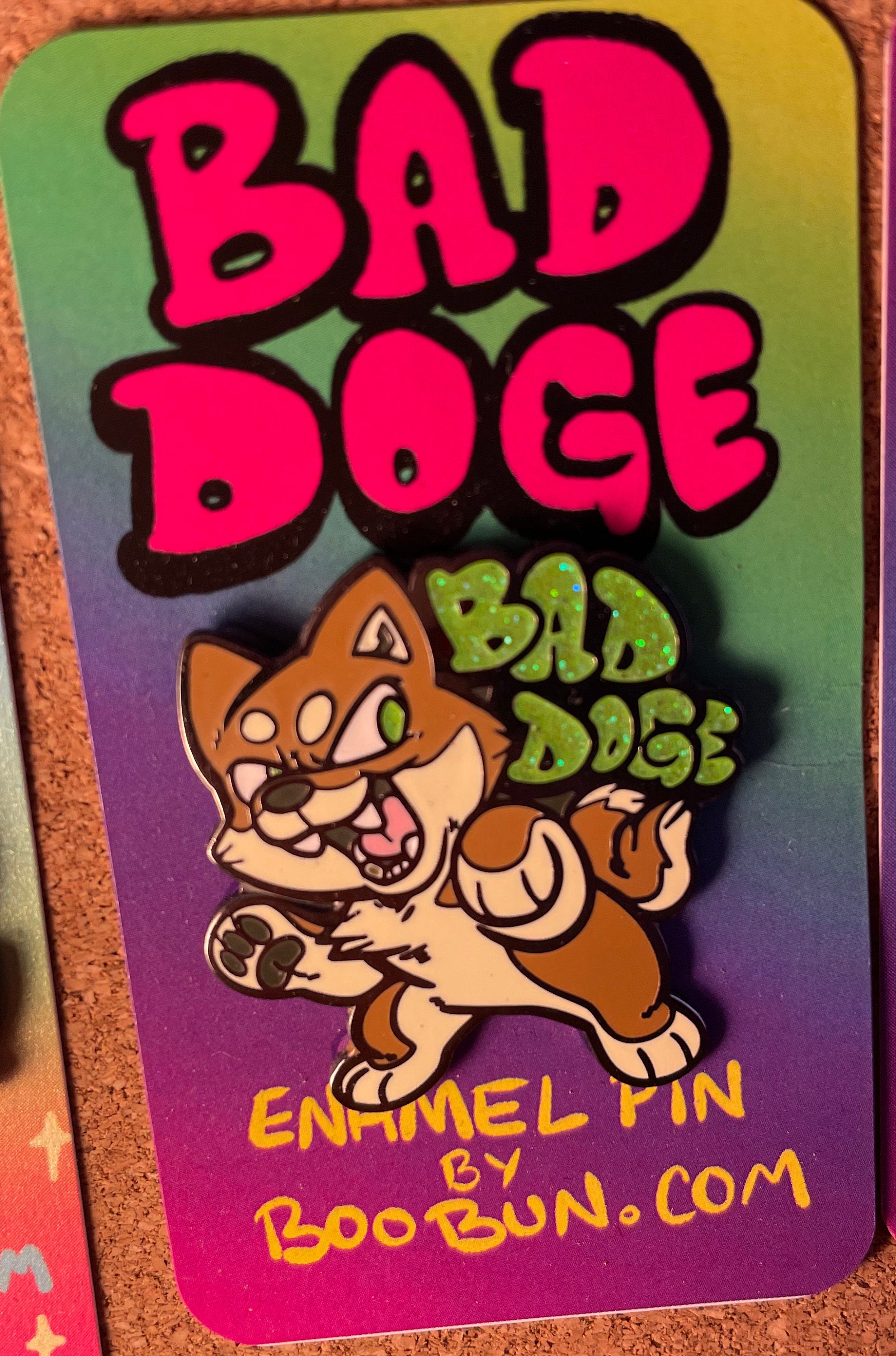 Bad Doge Pin - Etsy