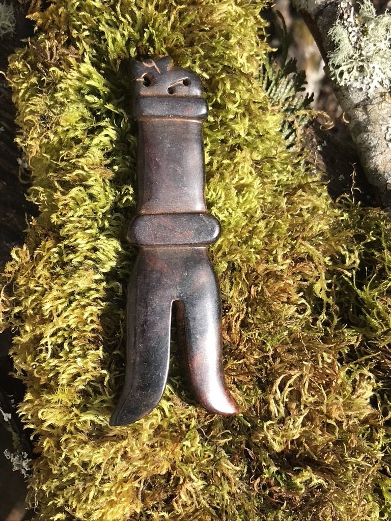 Hand Carved Athame 5 Inches Jade Stone Lion Protective | Etsy