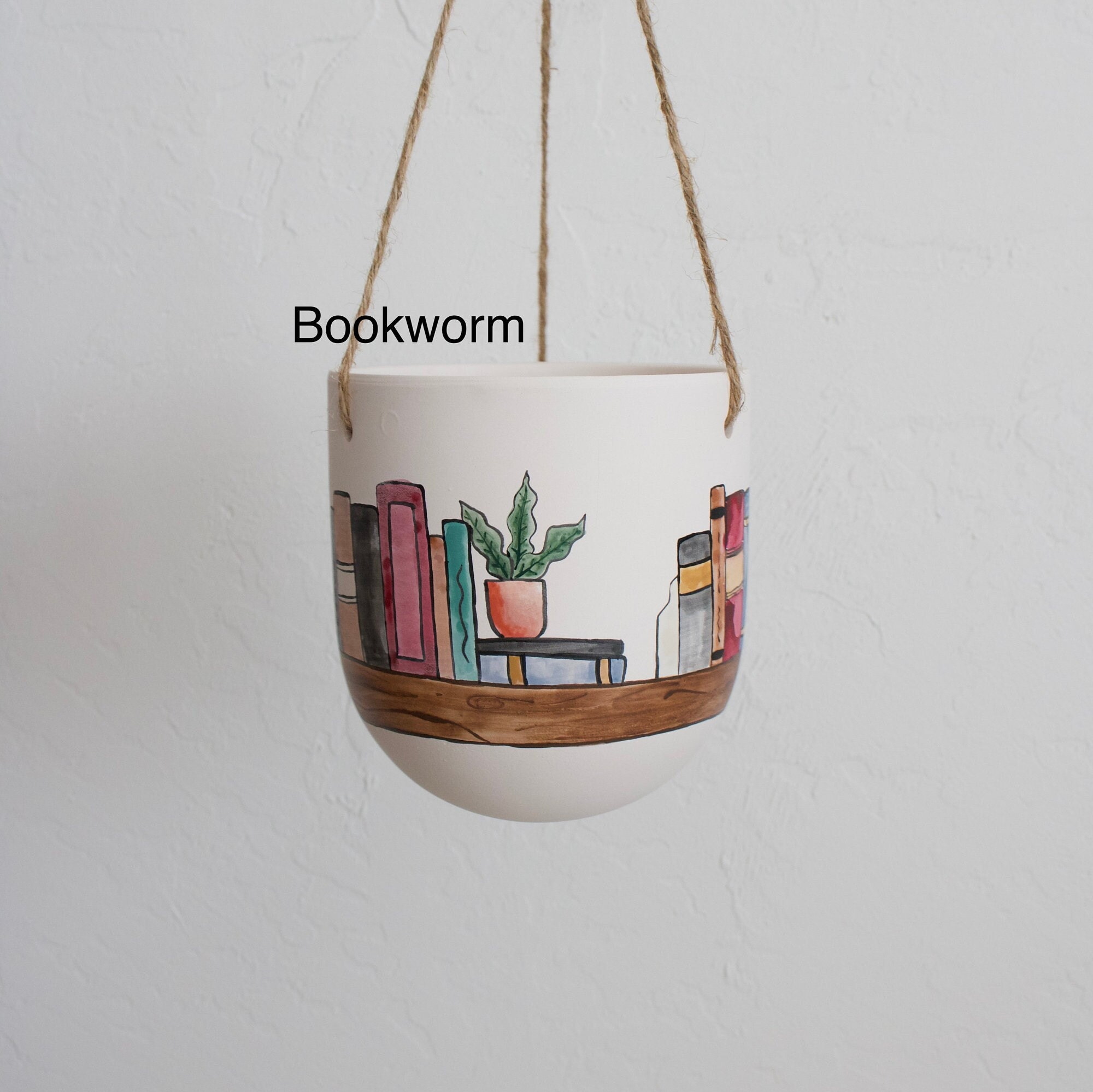 Hand Painted Plant Pots: Autumn Collection - Etsy