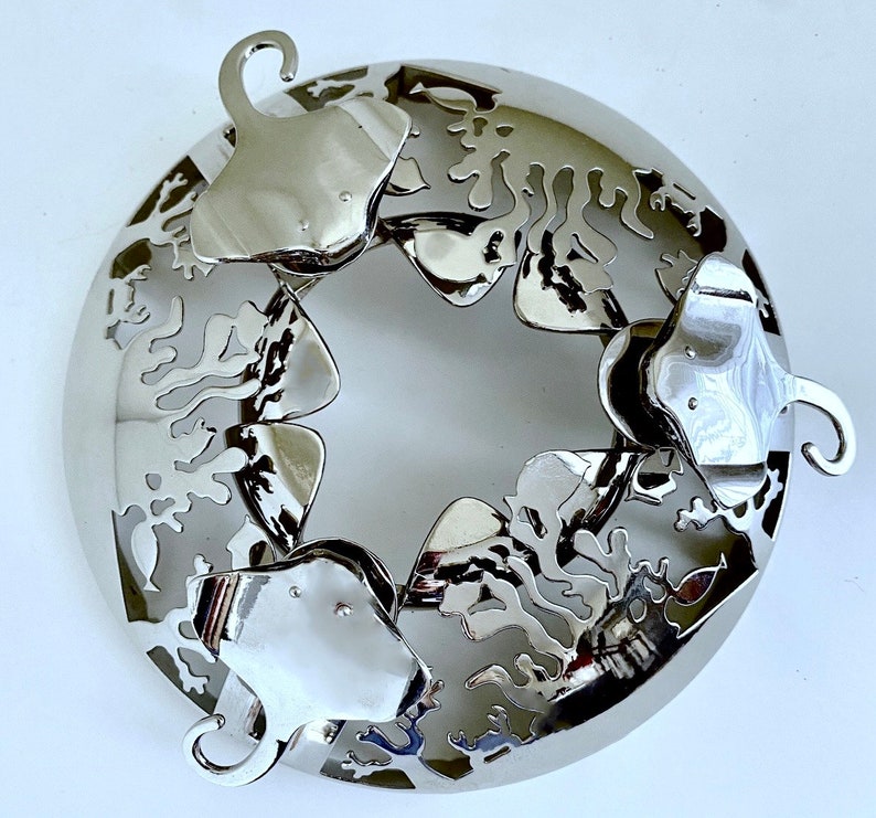 Universal Adjustable Candle Topper Ocean Design With Stingrays Swimming in the Coral Reef - Etsy