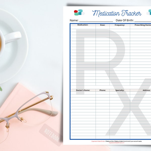 Doctor List Printable - Etsy