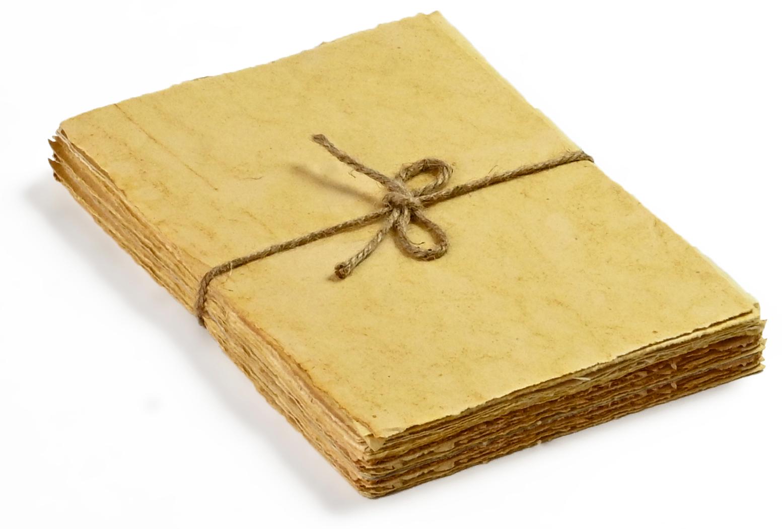 10 Deckle Edge Paper Antique Vintage Handmade Paper Hand Torn Paper for ...