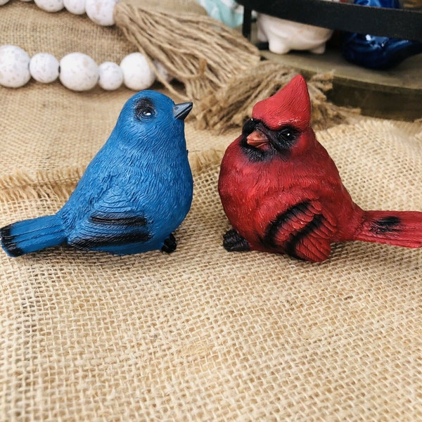 Cardinal Resin Figurines - Etsy