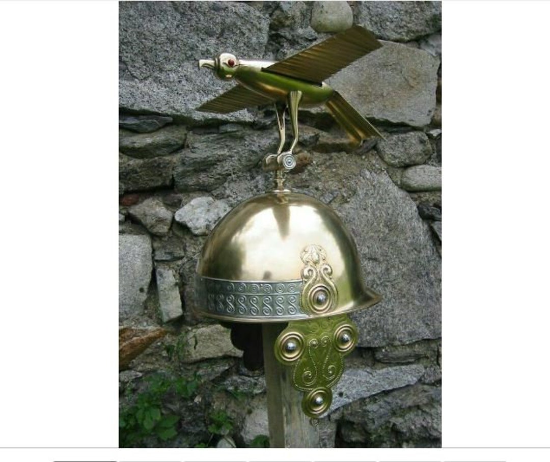 Brass Medieval Knight Reenactment Classic Celts Roman Celtic - Etsy