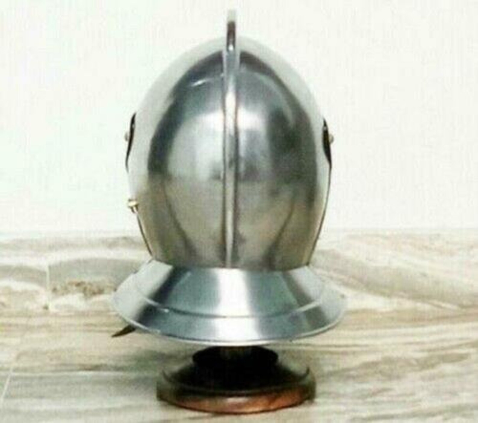 Medieval Knight Helmet Close Warrior Helmet Replica 18g Steel - Etsy