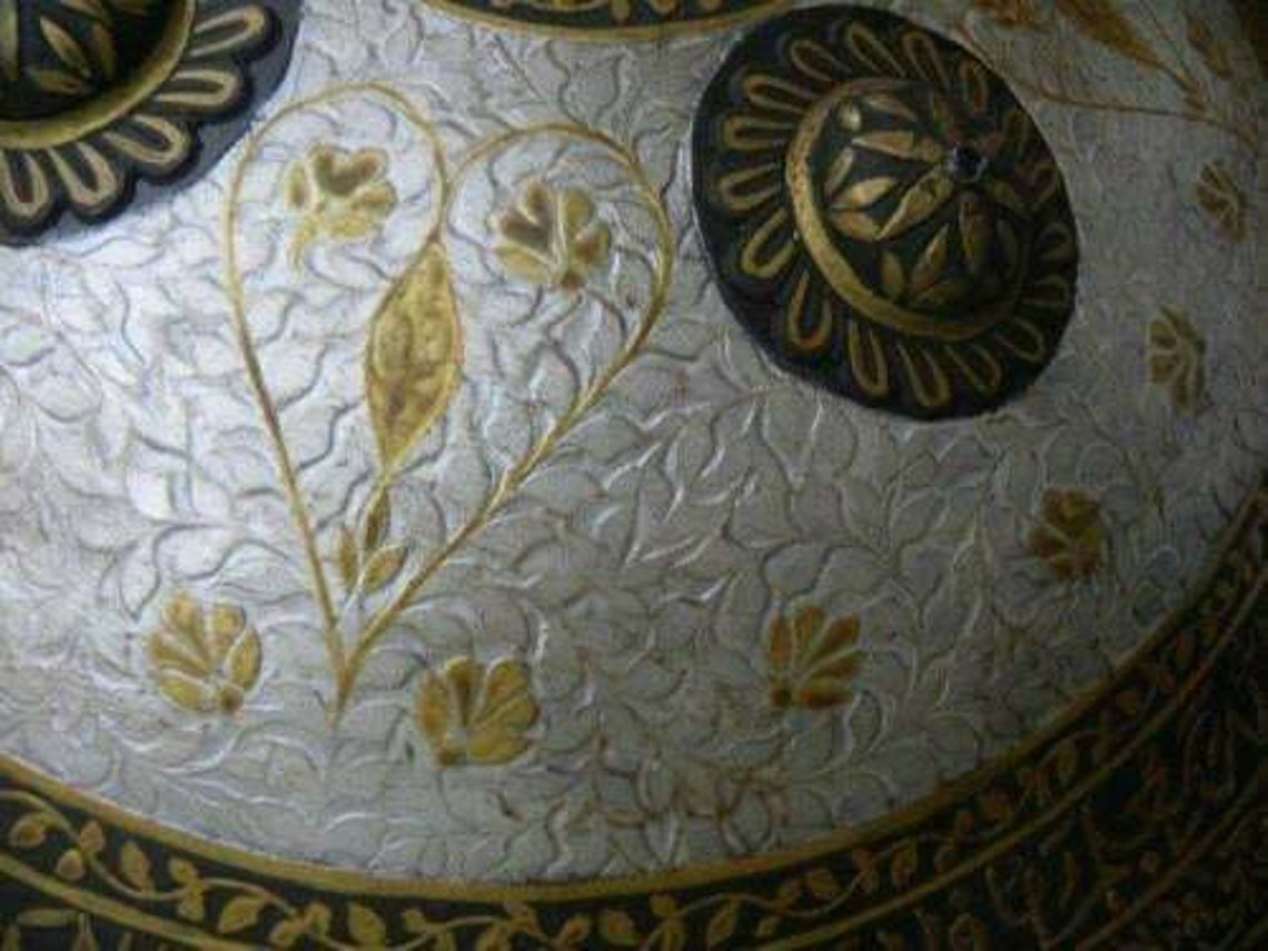 Mughal /islamic Warrior Shield Arabic Inscription TT - Etsy