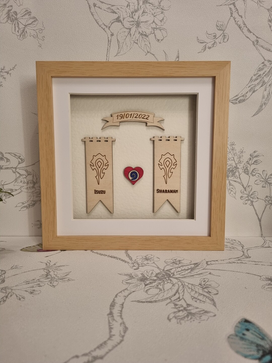 World of Warcraft Personalised Frame World of Warcraft - Etsy UK