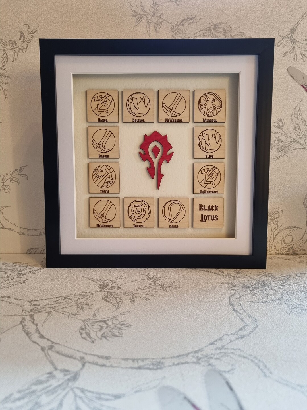 World of Warcraft Guild Frame - WOW Guild Frame - Guild Leader Gift ...