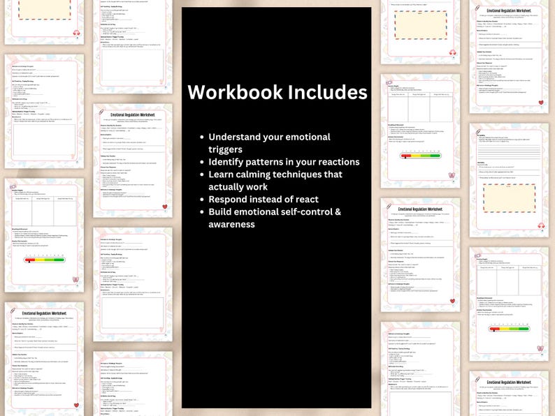 Emotional Regulation Worksheet | DBT Skills, Coping Skills, Self ...