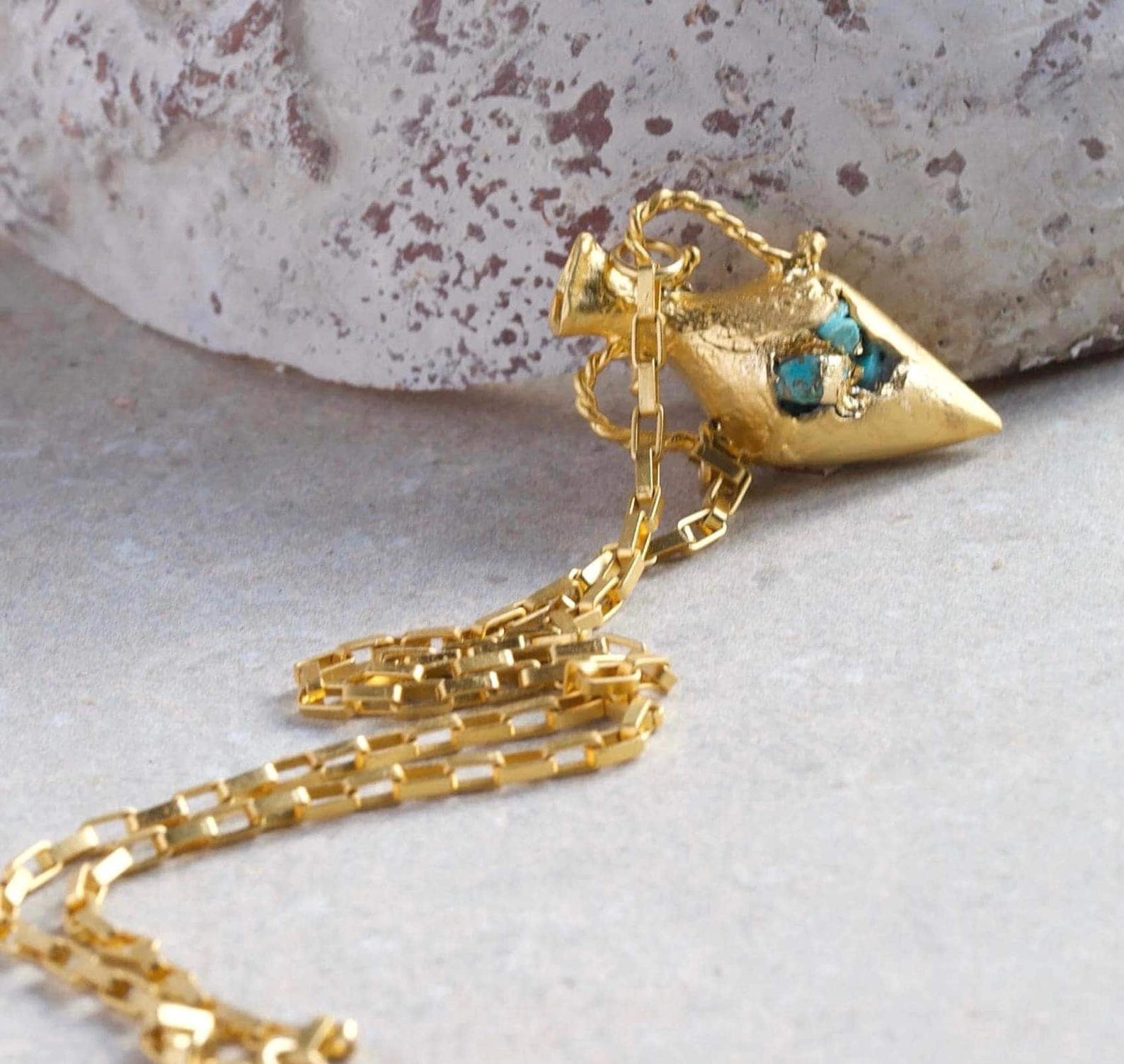 Ancient Amphora Necklace Roman Empire Jewelry Collector Crusted ...