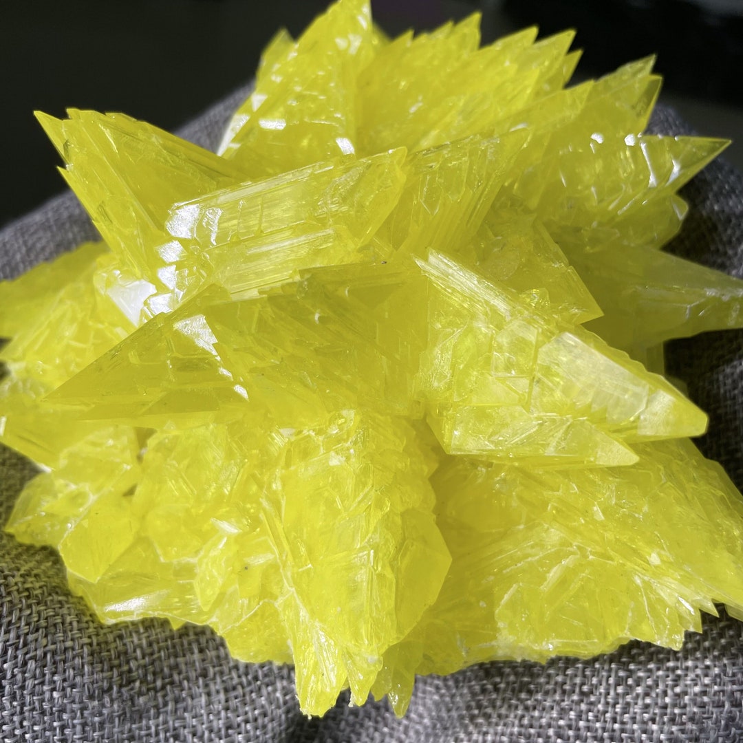 Native Sulfur Specimens Cluster,crystal,specimen of Mineral,home ...