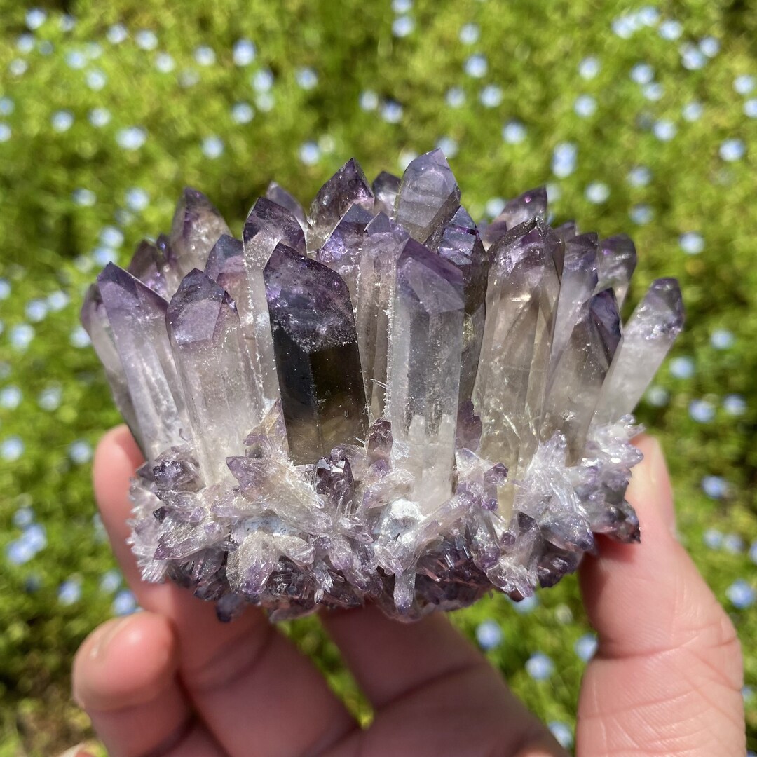 300g 1PC Amethyst Cluster,crystal Collection,artificial Vug,yoga,reiki ...