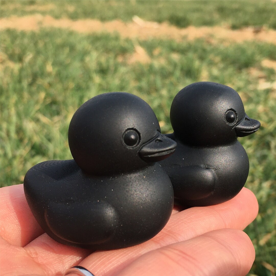 1PC Natural Obsidian Duck,quartz Crystal Duck,crystal Sculpture,quartz ...