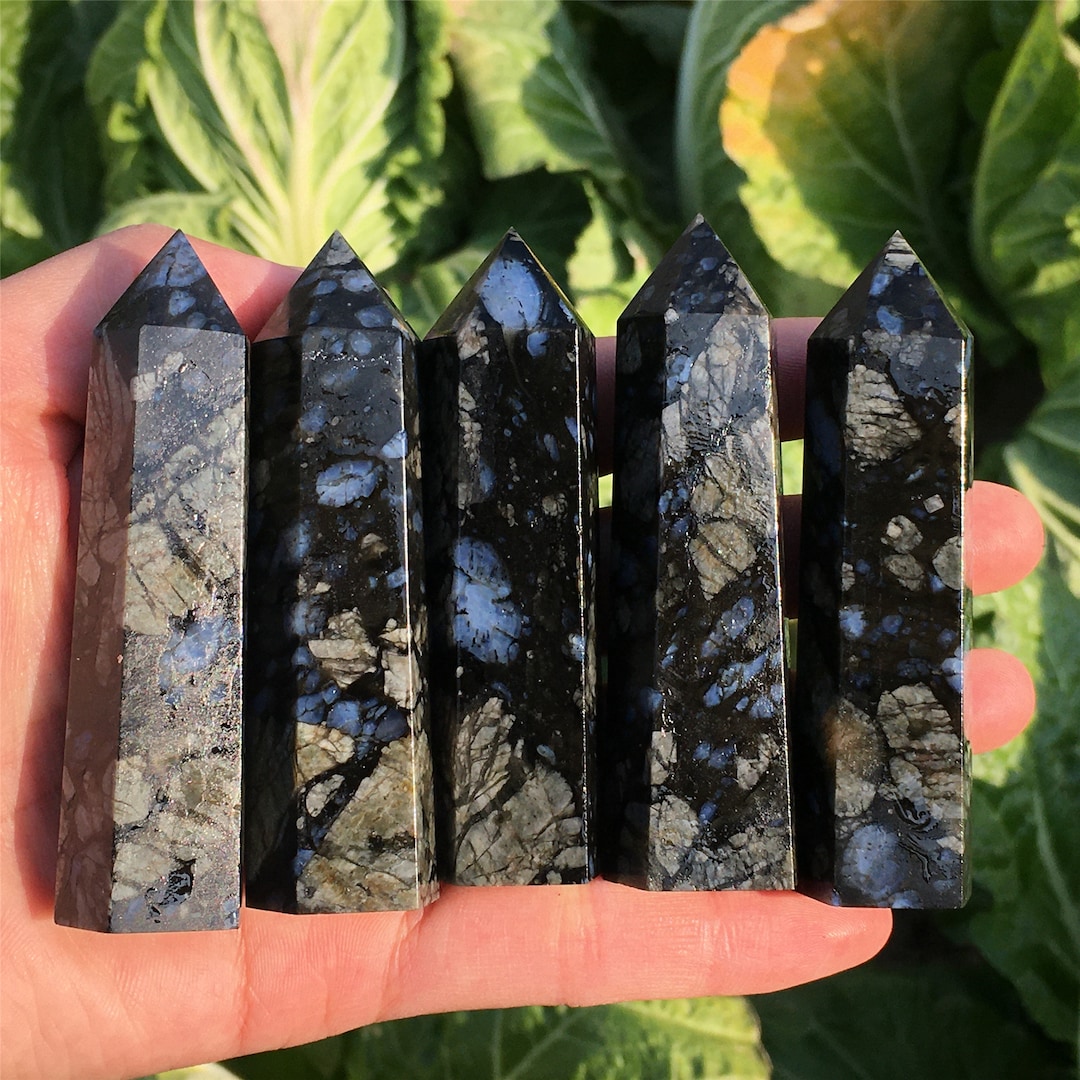 1PC Natural Llanite Quartz Crystal Obeliskquartz Crystal - Etsy