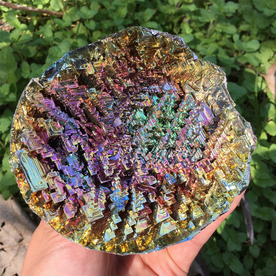 500g Beautiful Bowl Rainbow Bismuth Specimenhandmade Rainbow - Etsy