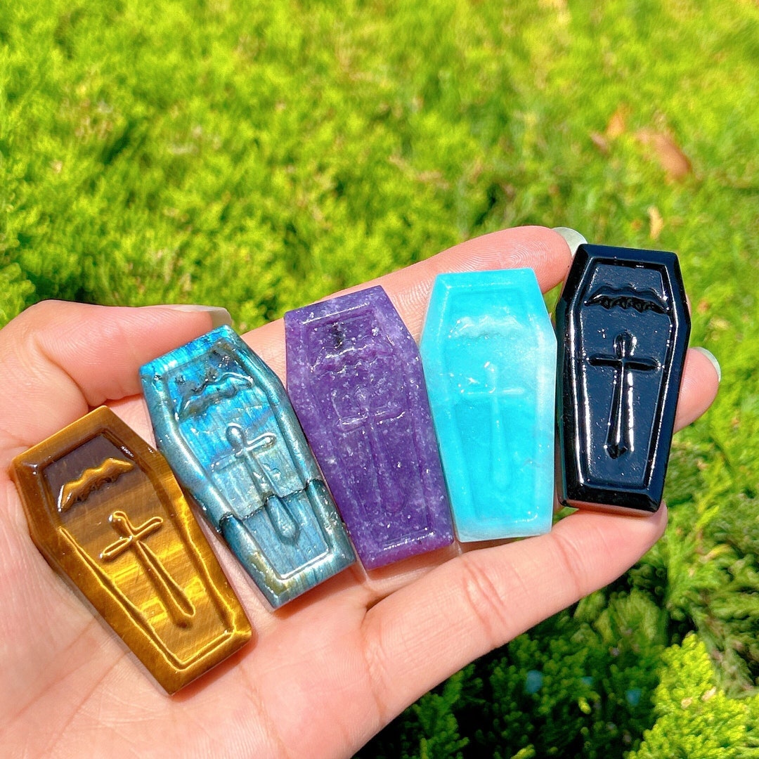 Natural Crystal Coffin,crystal Collectibles,quartz Crystal Coffin ...