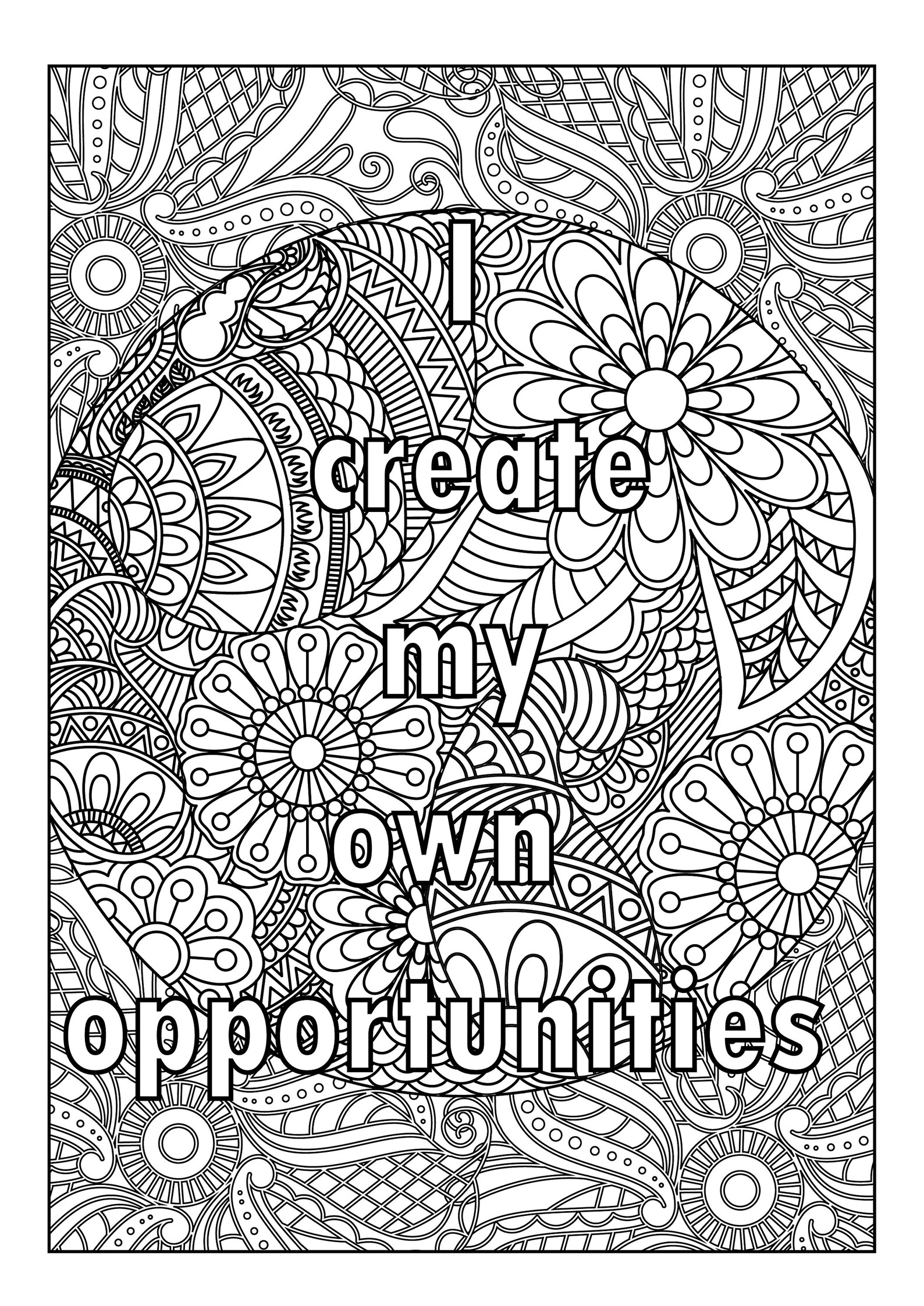 Mindful Colouring for Kids With Affirmations - Etsy