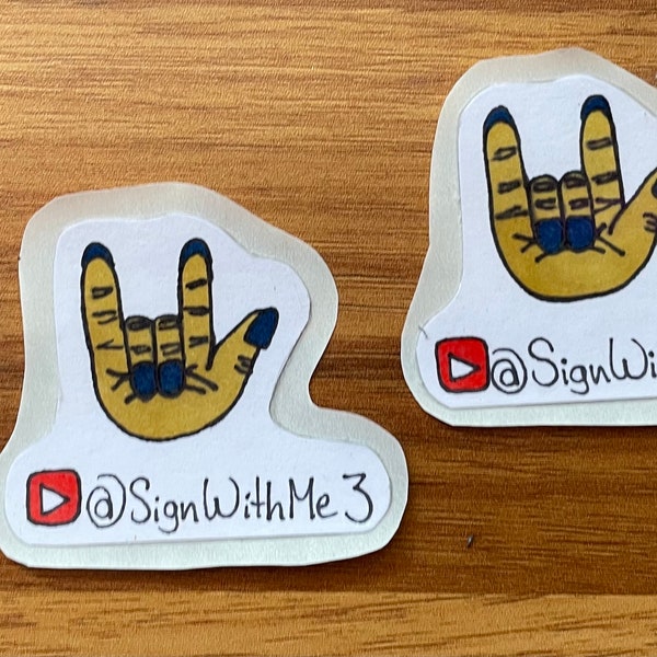 Youtube Channel Sticker - Etsy